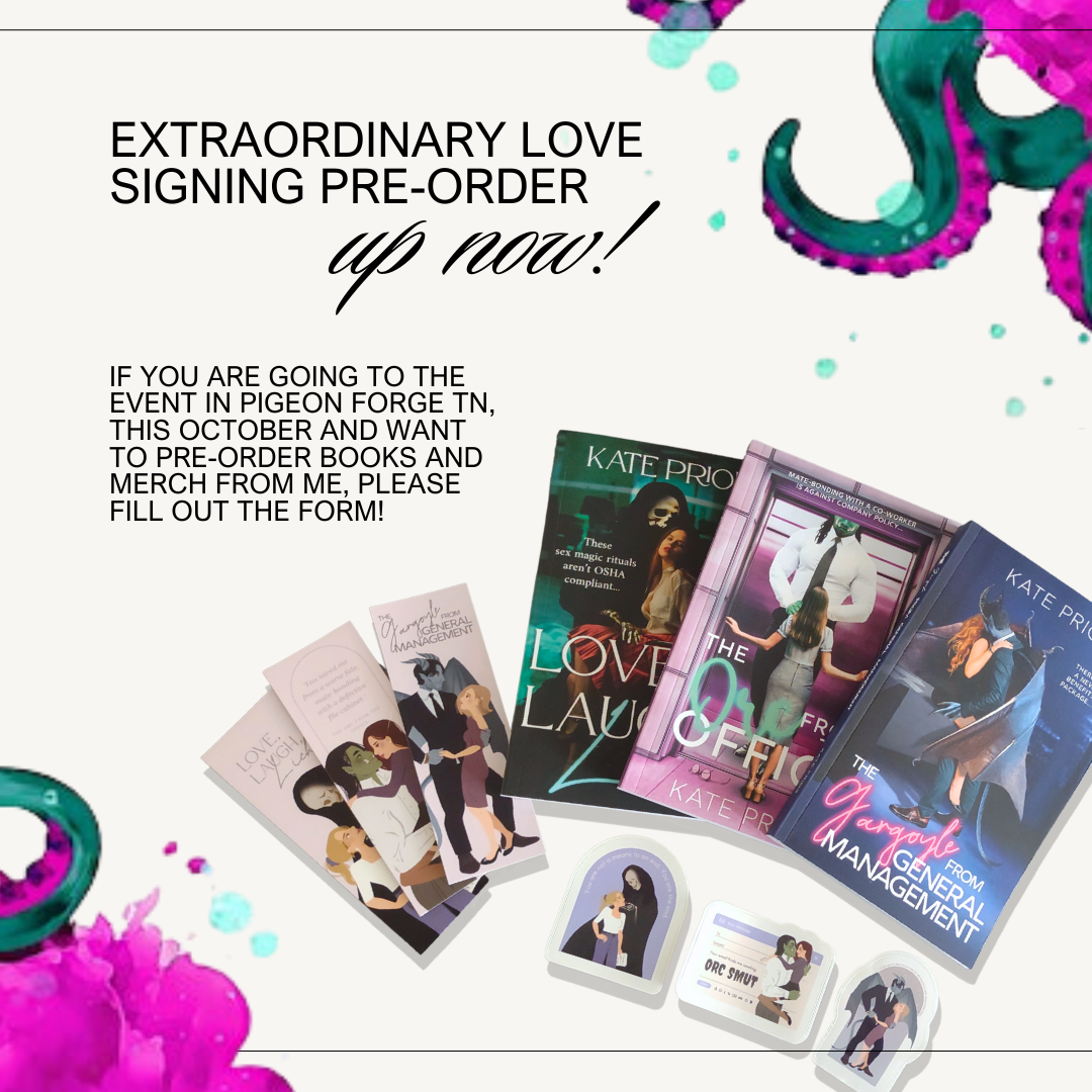 Pre-Order Your books for the Extraordinary Love Signing – Kate Prior